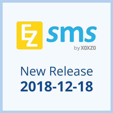 EZSMS new release | Xoxzo Official Blog